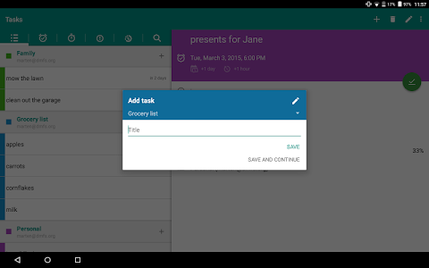 OpenTasks – Open Source Task Management. | Android Productivity Apps