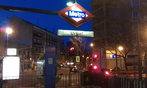 Metro Urgel Portal in Carabanchel Madrid Spain | Ingress Intel