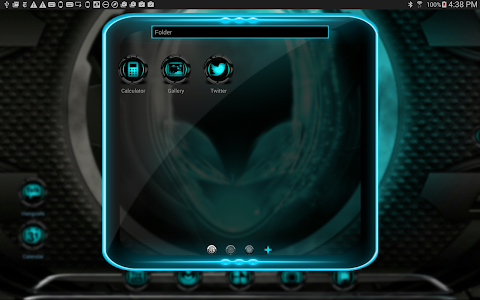 Alien Cyan iconpack NEXT theme Latest Version APK for Android – Android ...